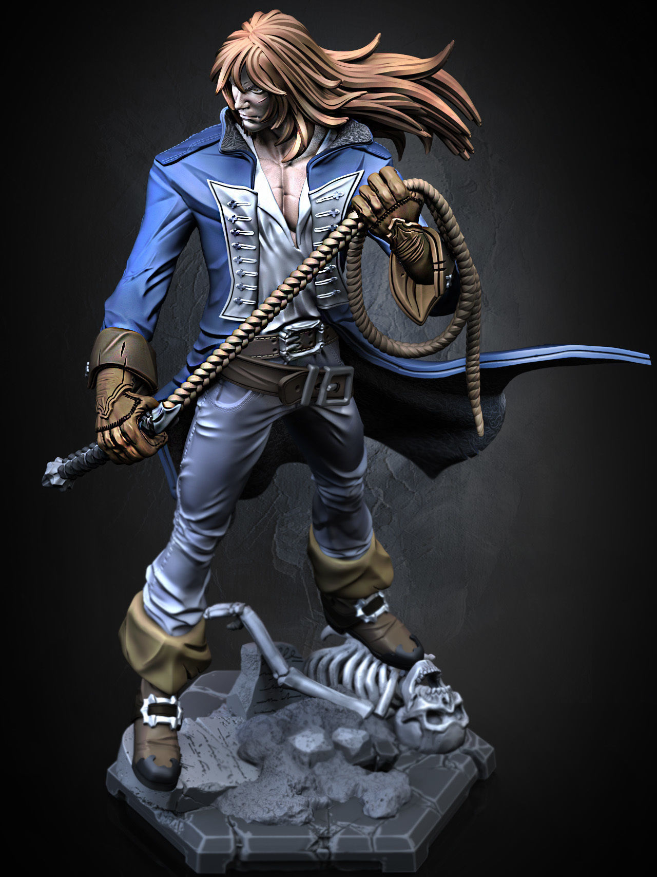 Richter Belmont Fanart 3D model 3D printable | CGTrader