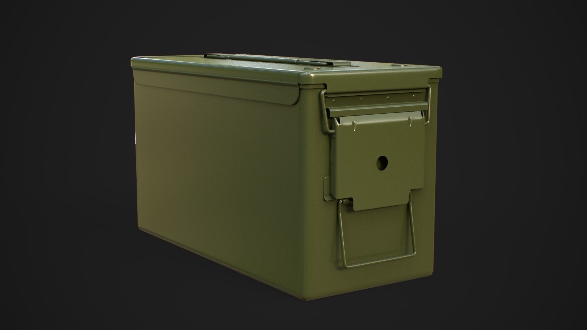3D model Ammo box 2D VR / AR / low-poly | CGTrader
