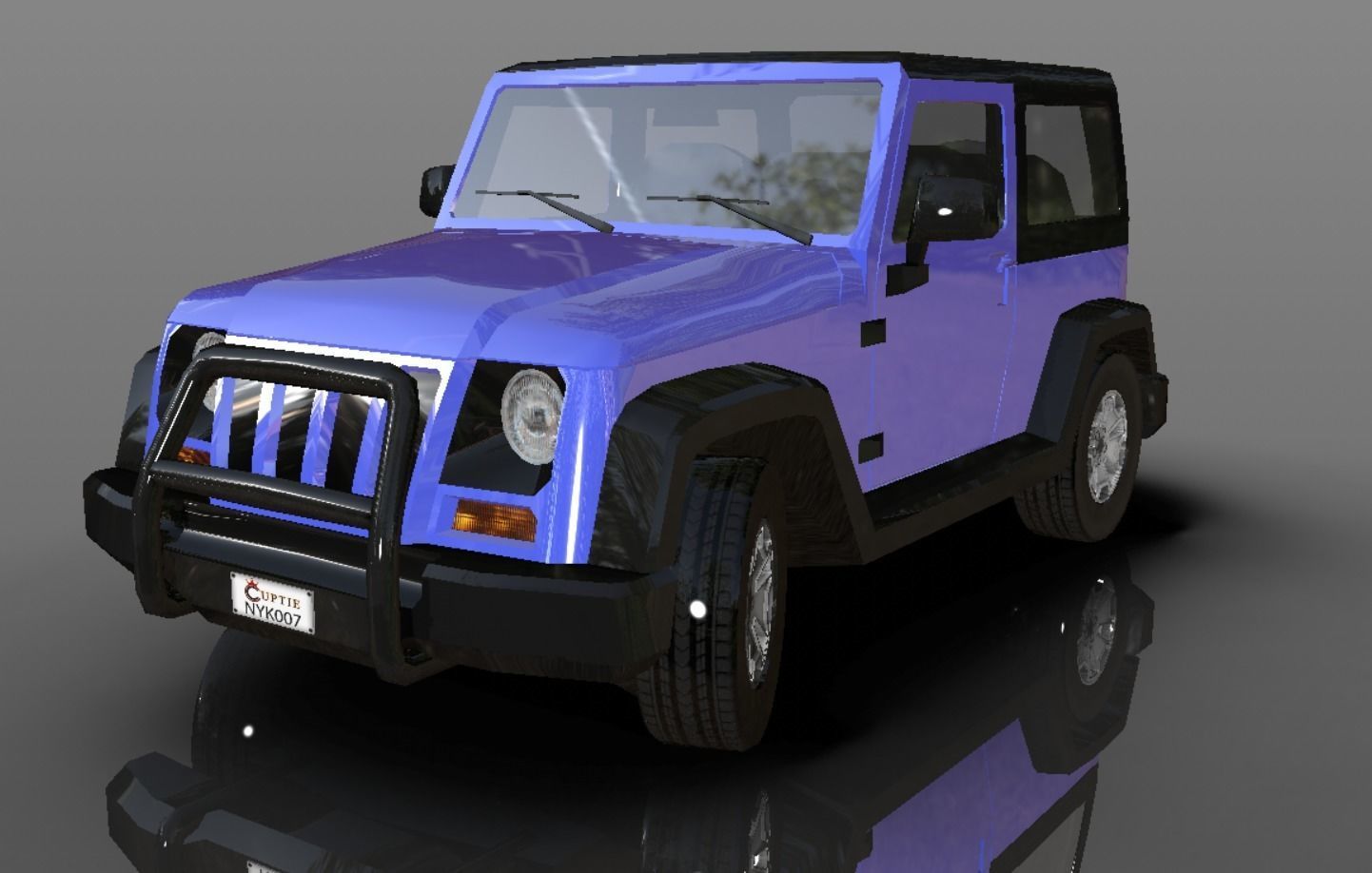 3D model Jeep Wrangler 4x4 Jeep 2019 3D model Game Ready Asset VR / AR ...