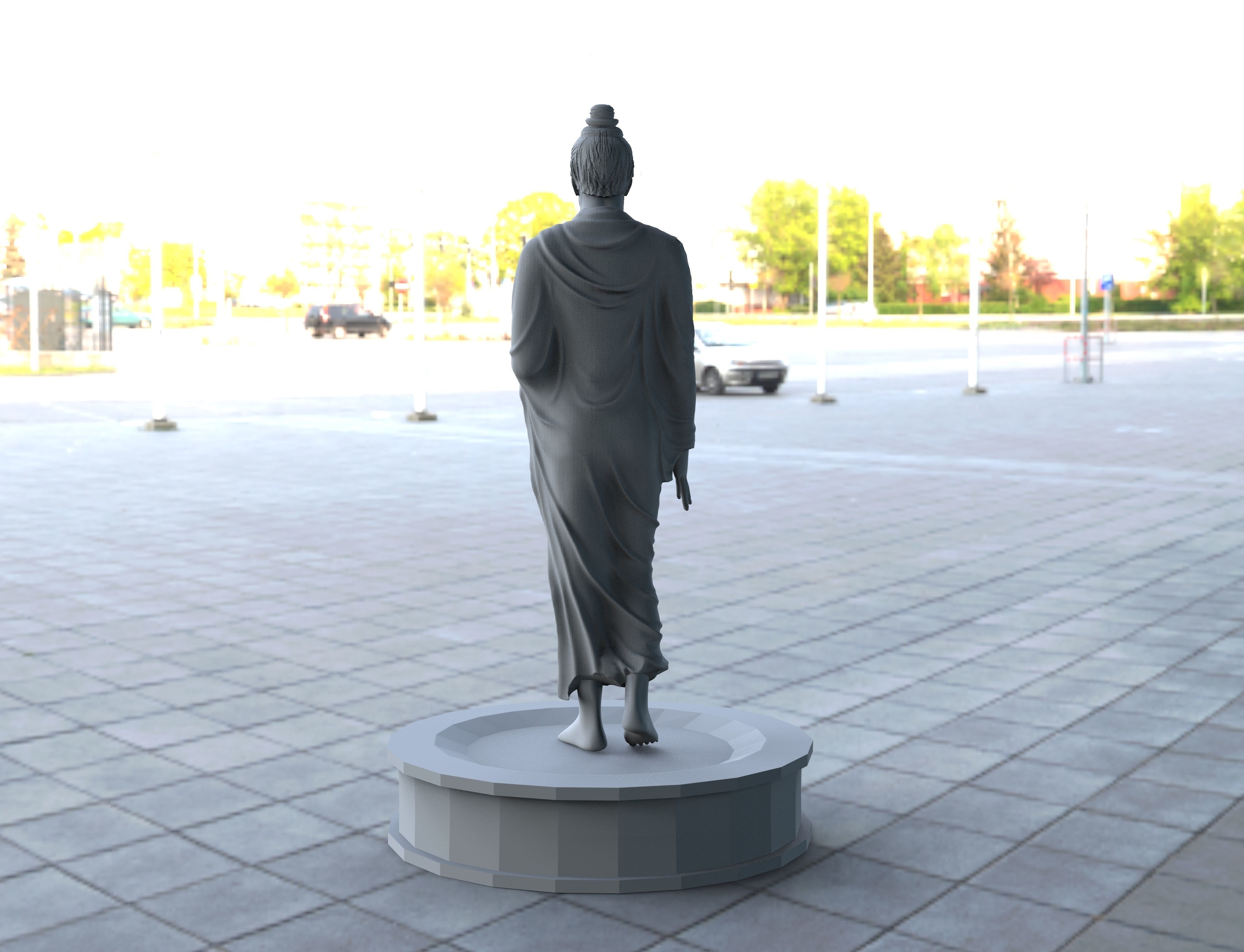 Buddha Dharma 3D model 3D model 3D printable | CGTrader