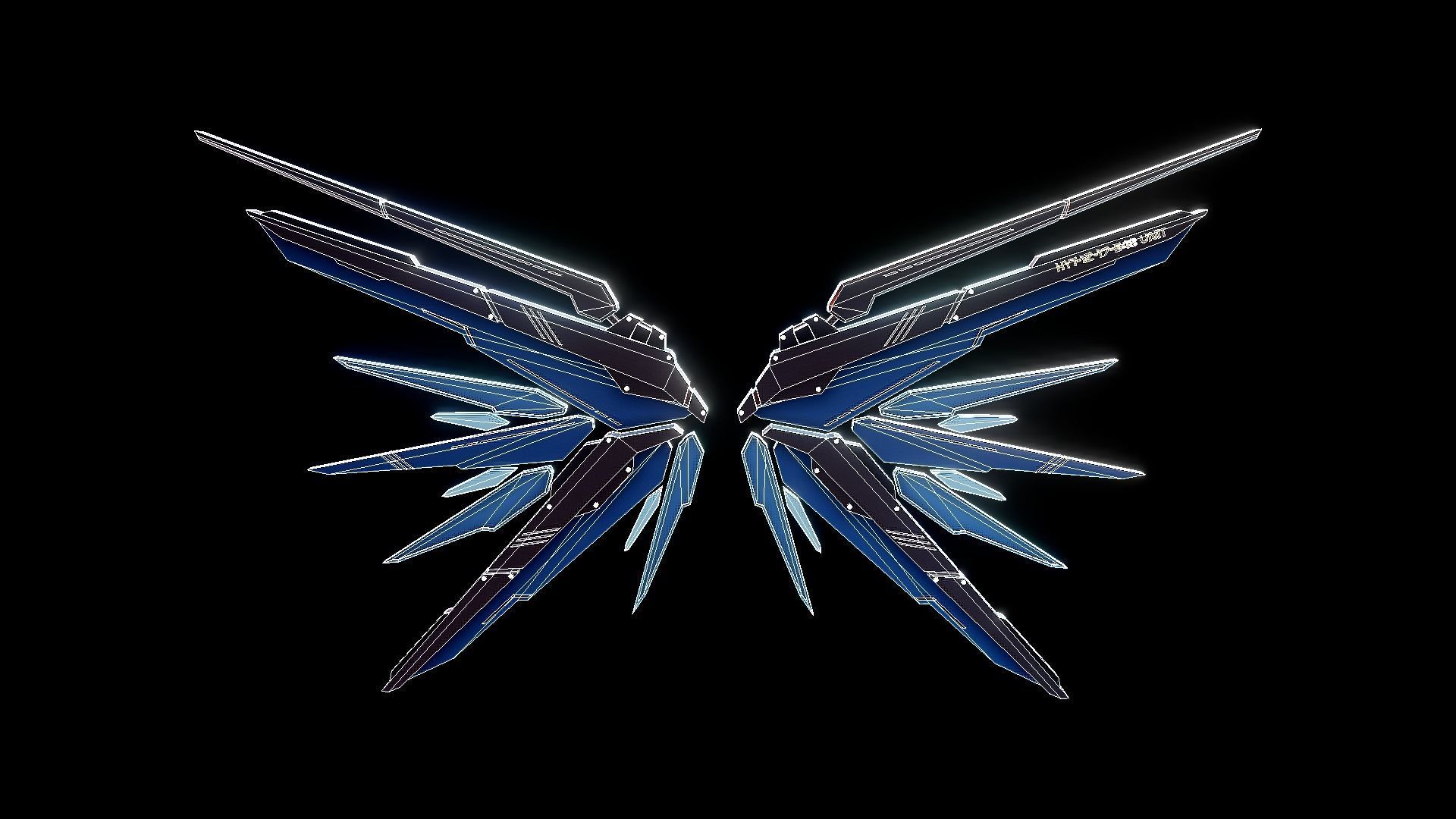 3D model Robot Wings VR / AR / low-poly | CGTrader