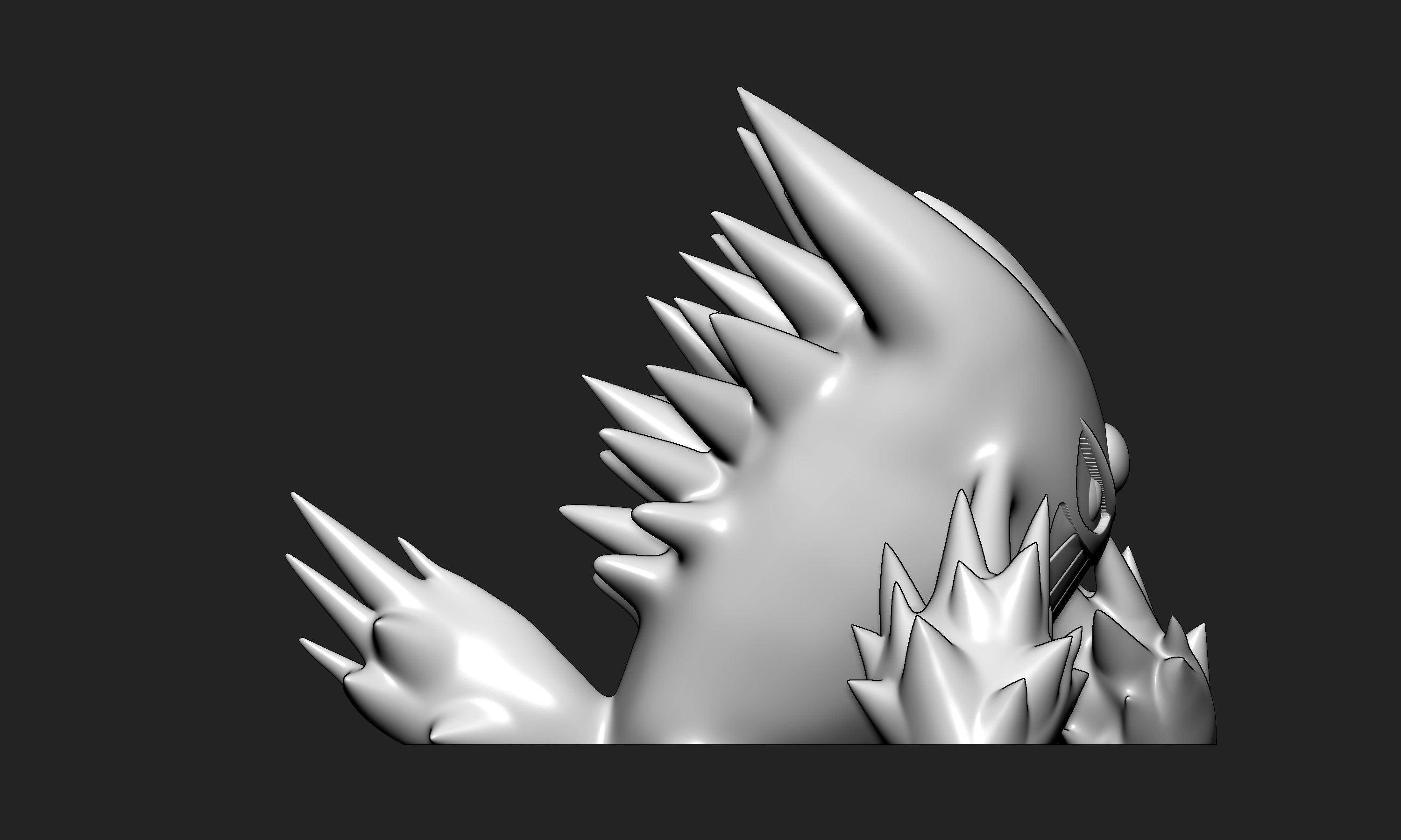 Pokemon - Mega Gengar 3D model 3D printable | CGTrader
