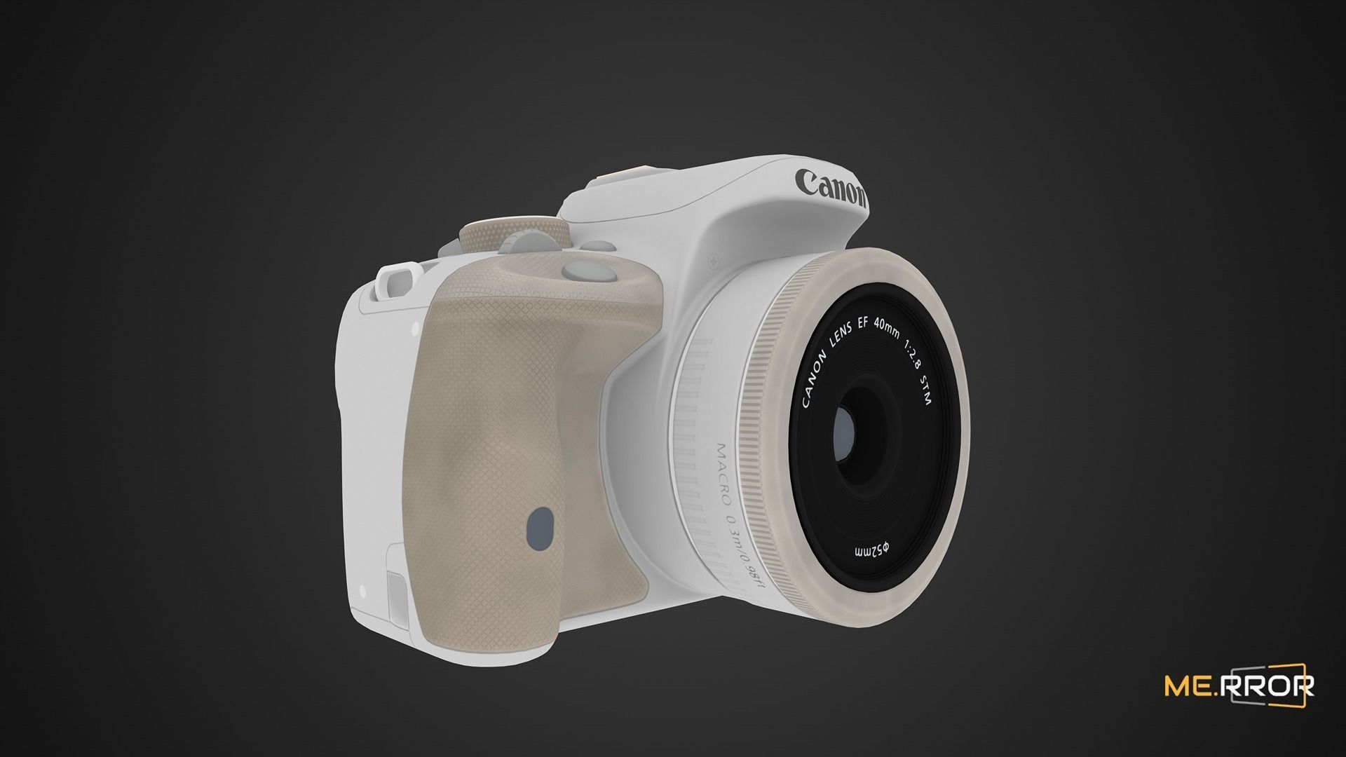 3D model Game Ready Canon DSLR Camera VR / AR / low-poly | CGTrader