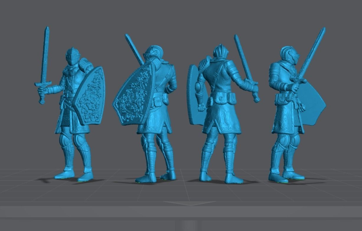 Elite Knight - Dark Souls - 3D Printable STL Model 3D model 3D ...