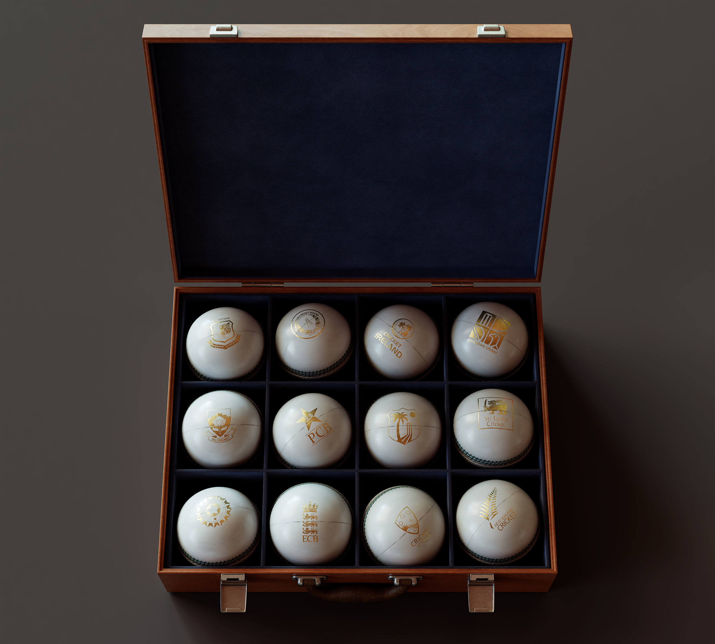 Red Cricket Ball Box Collection 3D model | CGTrader