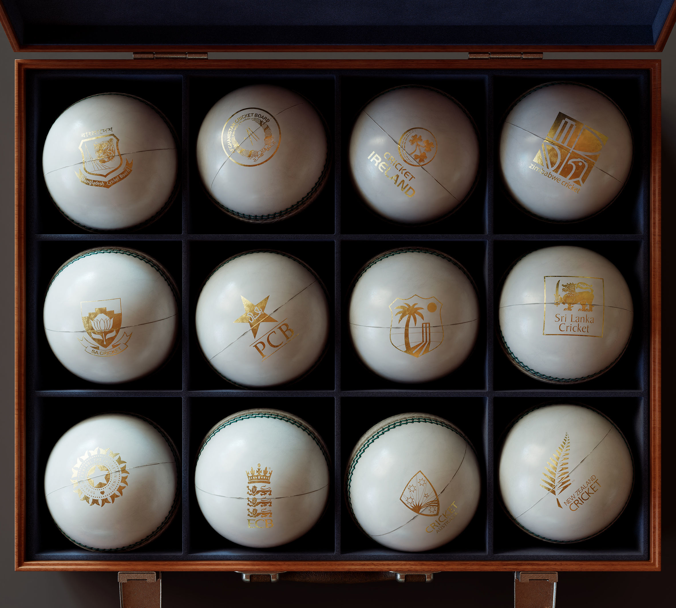 Red Cricket Ball Box Collection 3D model | CGTrader