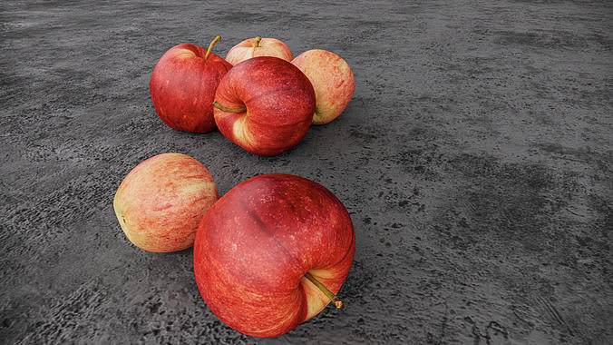 Apples 3D model | CGTrader
