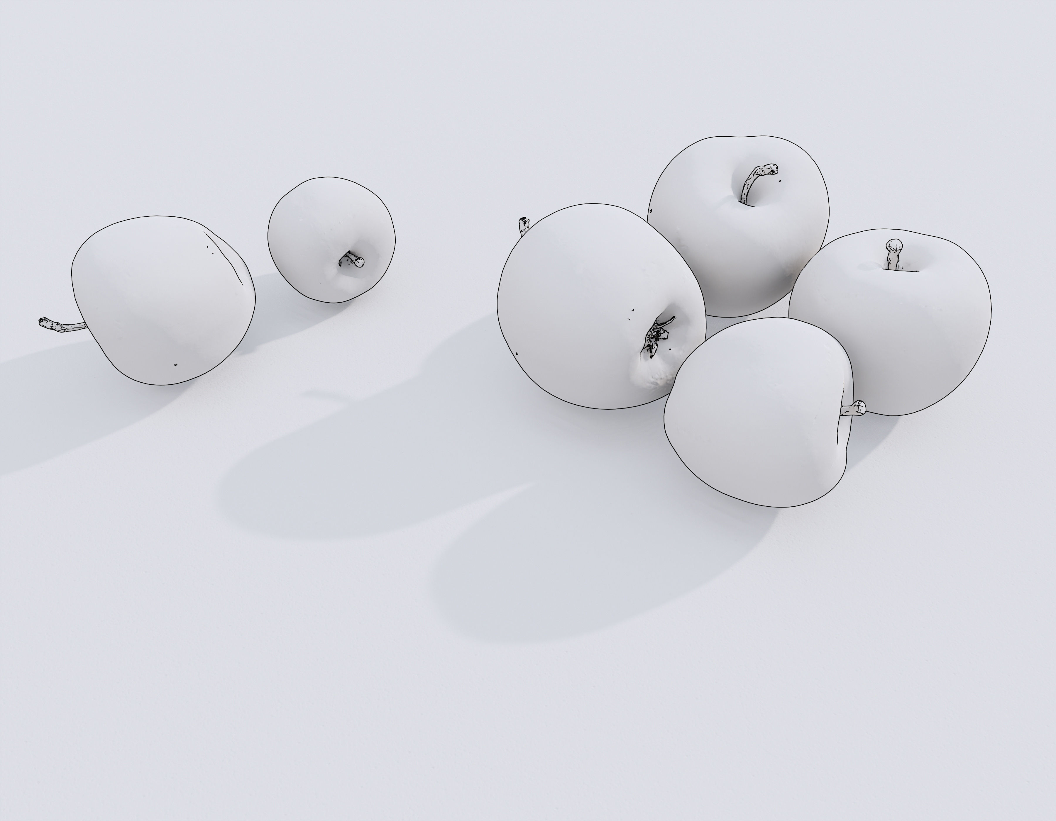 Apples 3D model | CGTrader