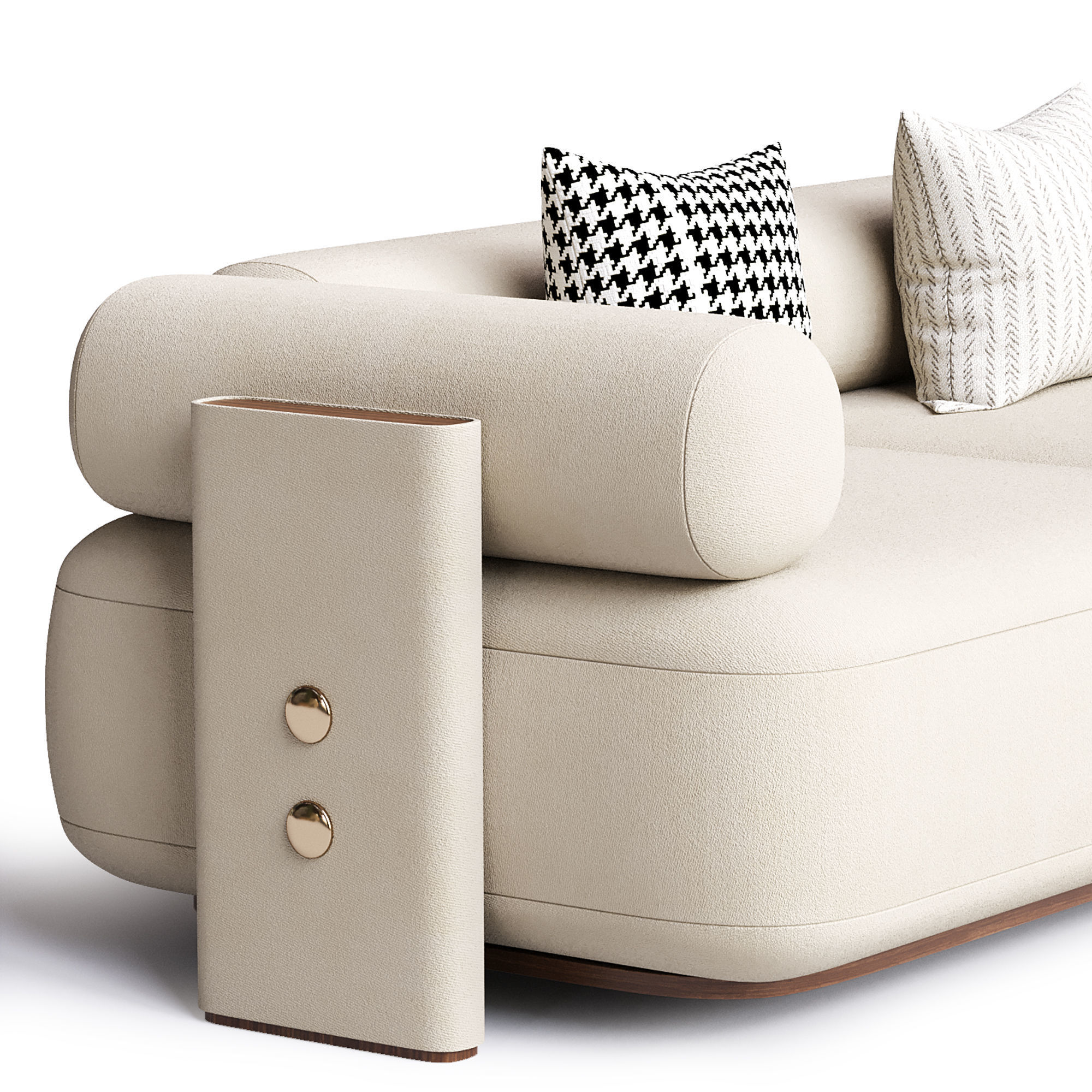 Beverly sofa 3D model | CGTrader