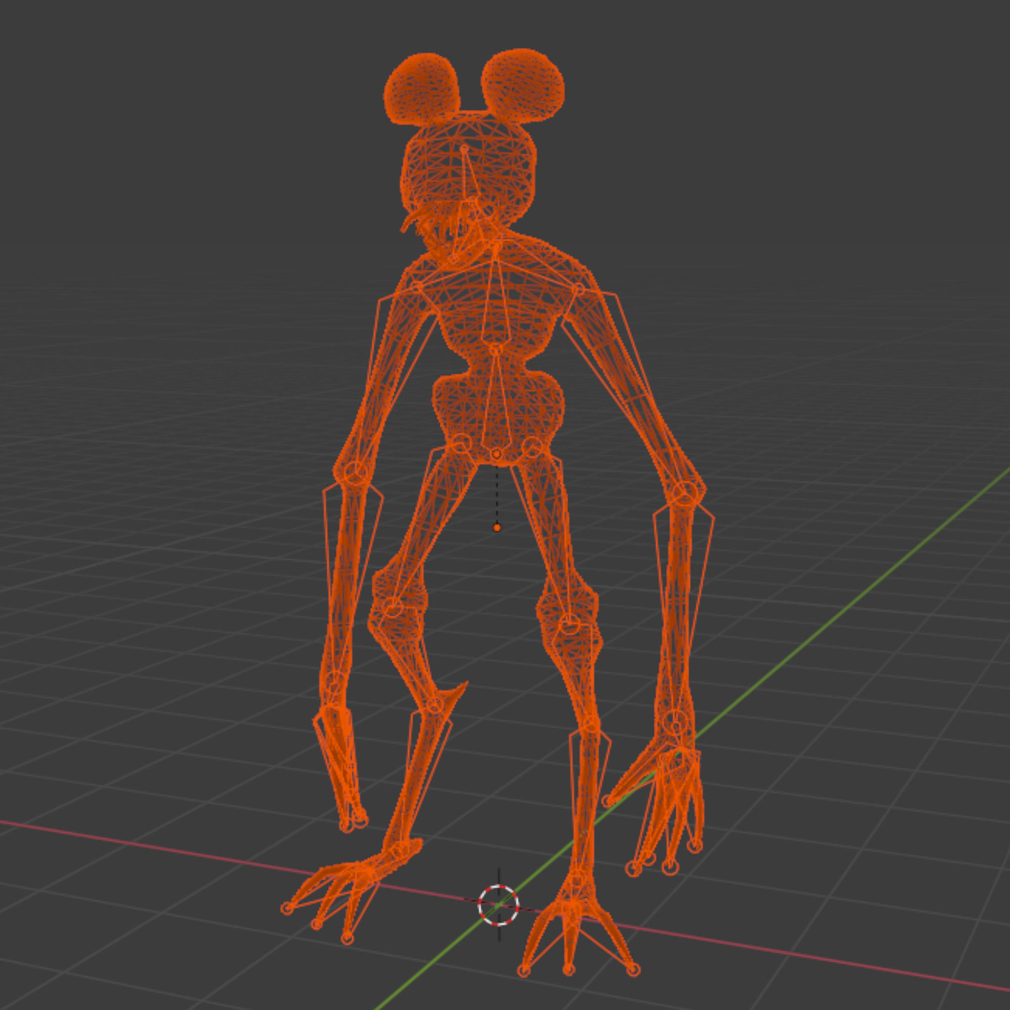 3D model Amanda the Adventurer Monster RIGGED VR / AR / low-poly | CGTrader