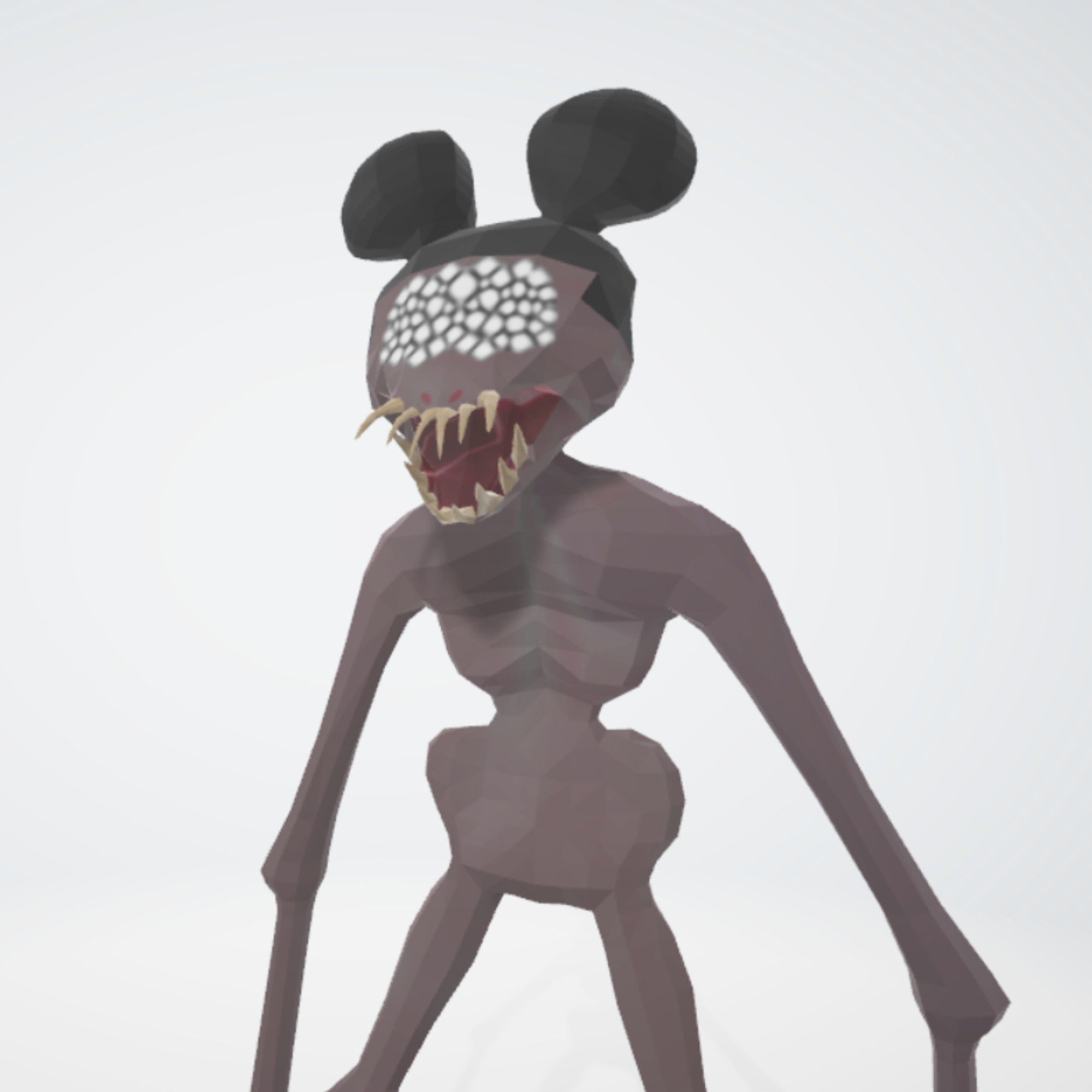3D model Amanda the Adventurer Monster RIGGED VR / AR / low-poly | CGTrader