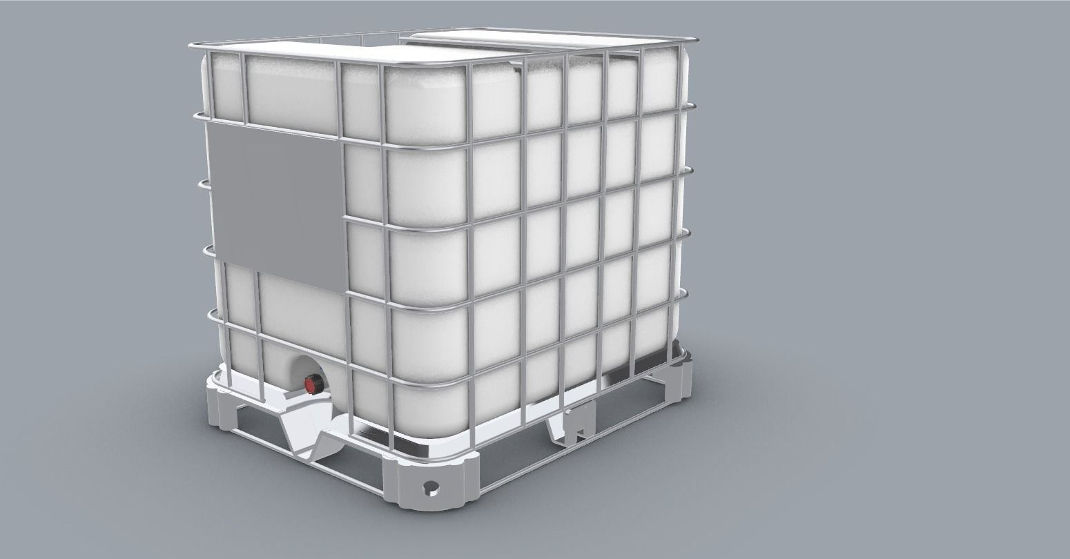 IBC Container PM 3D model 3D printable | CGTrader