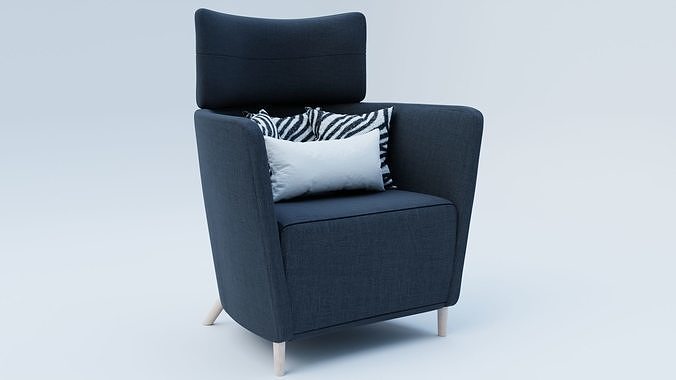 Single Sofa 3D Model 3D model | CGTrader