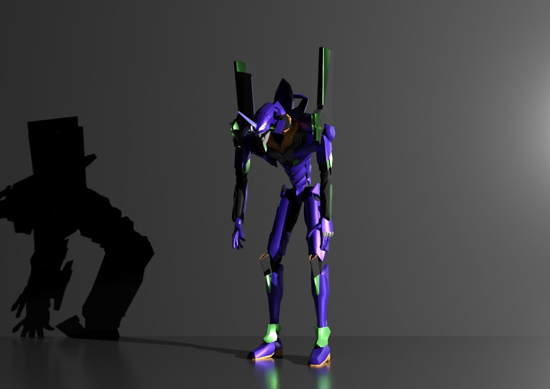 Evangelion Unit-01 EVA-01 3D model | CGTrader