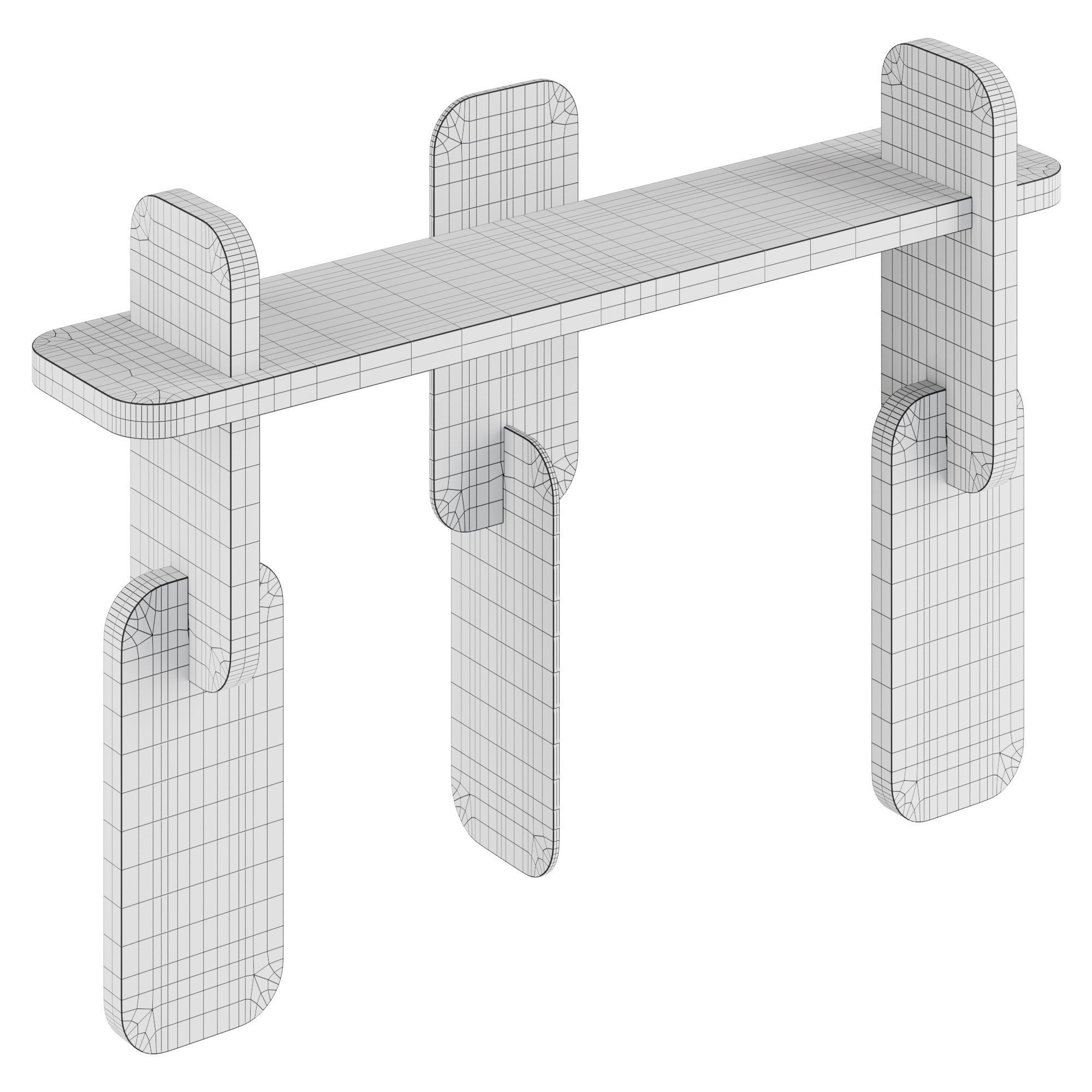 HESSENTIA GREFFAGE Console 3D model | CGTrader