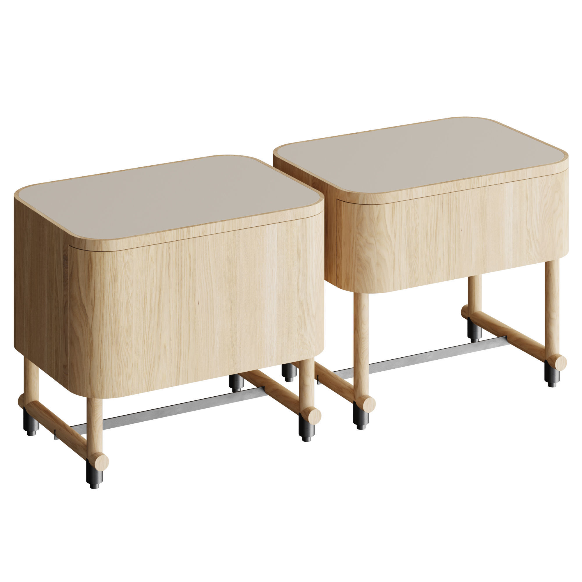 ENNE KIMONO Bedside table 3D model | CGTrader