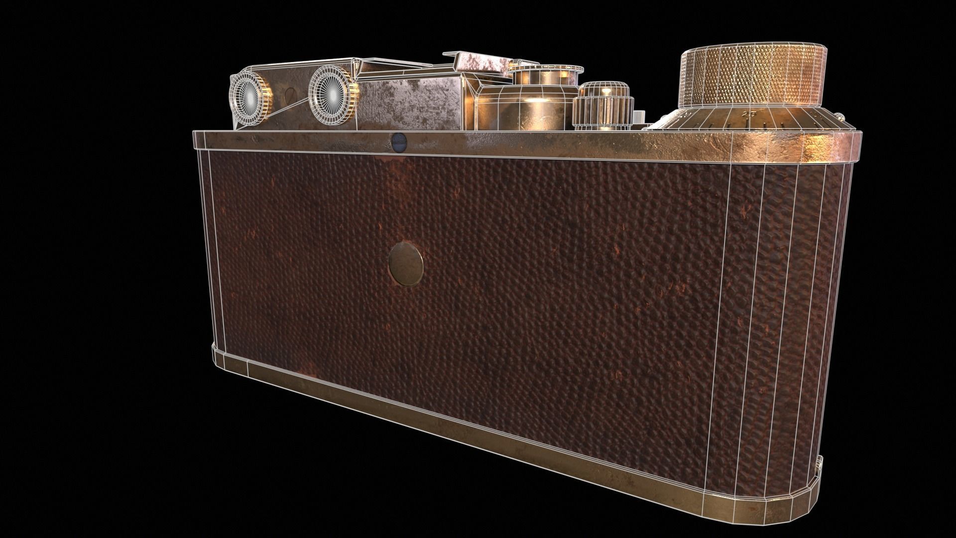 3D model Leica Luxus II 1932 - Game Ready VR / AR / low-poly | CGTrader