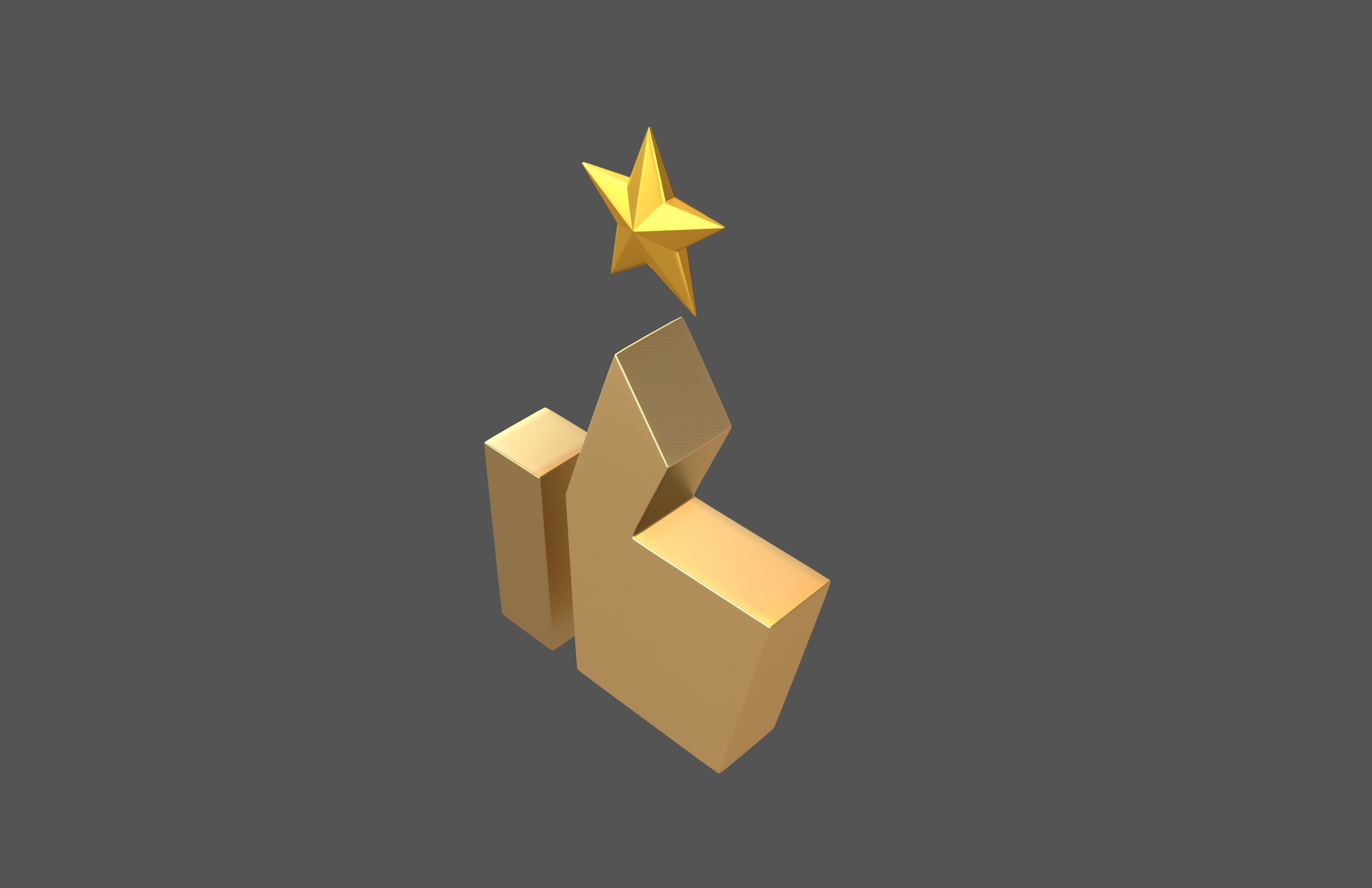 3D model Rating Icon v2 009 VR / AR / low-poly | CGTrader