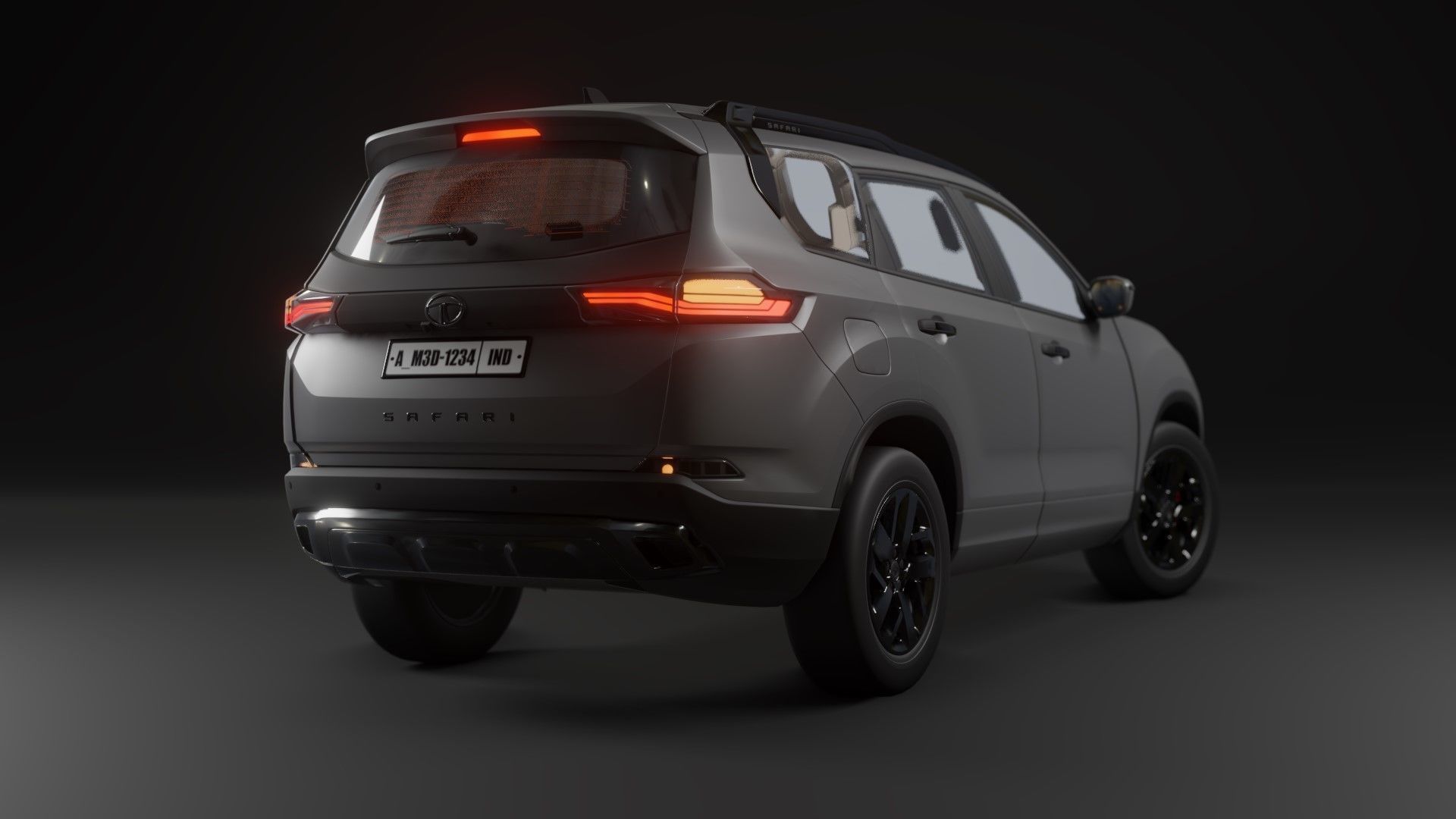 3D model Tata safari VR / AR / low-poly | CGTrader
