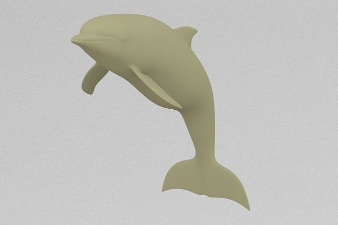Dolphin 3D model 3D printable | CGTrader