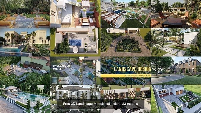 Free 3D Landscape Models collection VR / AR / low-poly | CGTrader