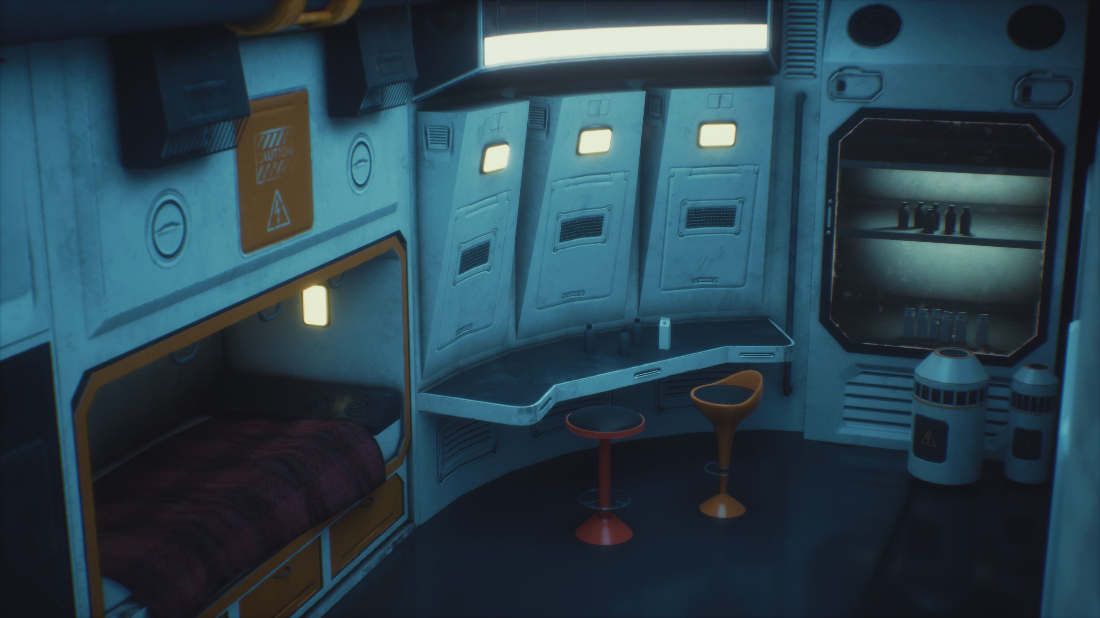 3D model Rss Space Station VR / AR / low-poly | CGTrader