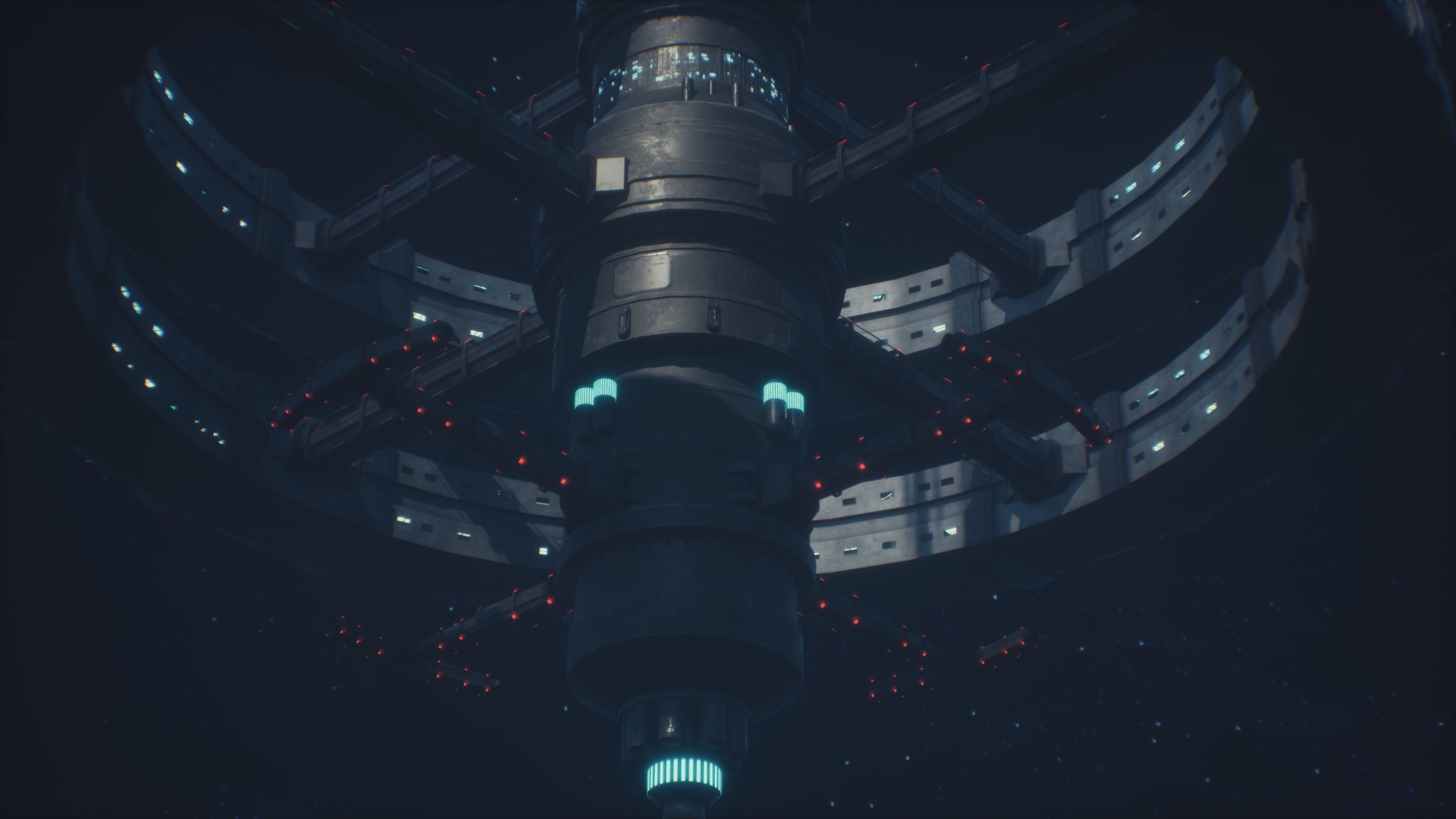 3D model Rss Space Station VR / AR / low-poly | CGTrader