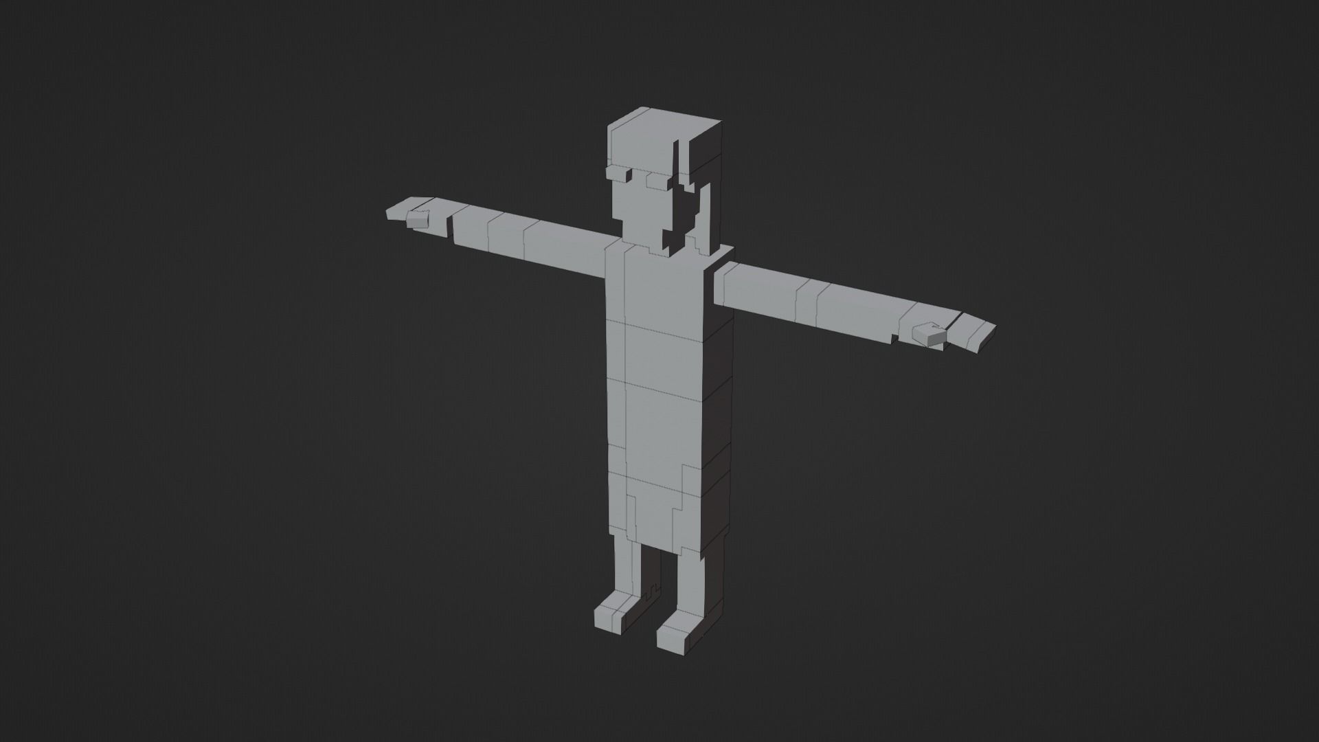 3D model CIVILIANS WOMEN VOXEL CHARACTER VR / AR / low-poly | CGTrader