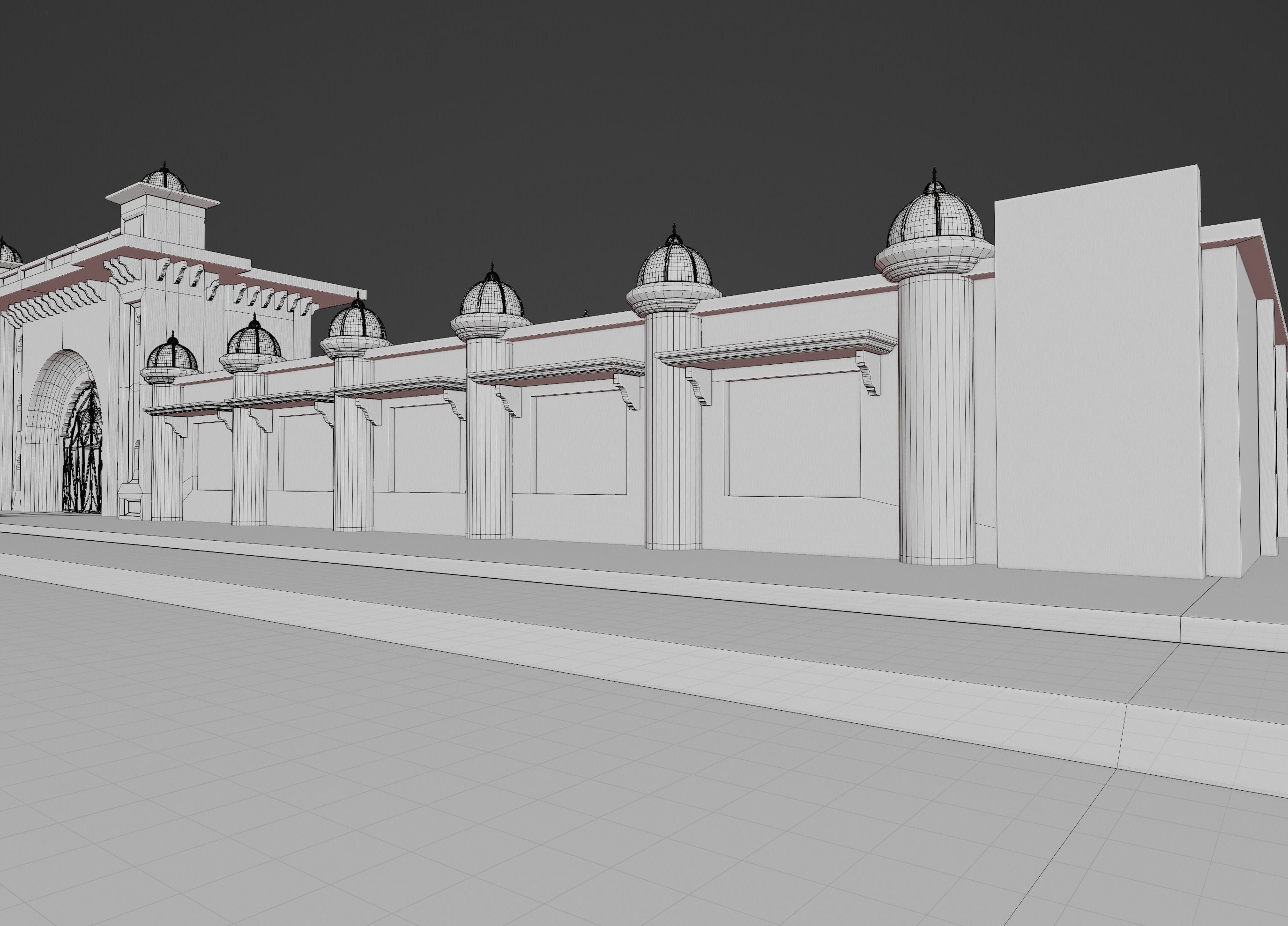 Indian architecture 3D model | CGTrader