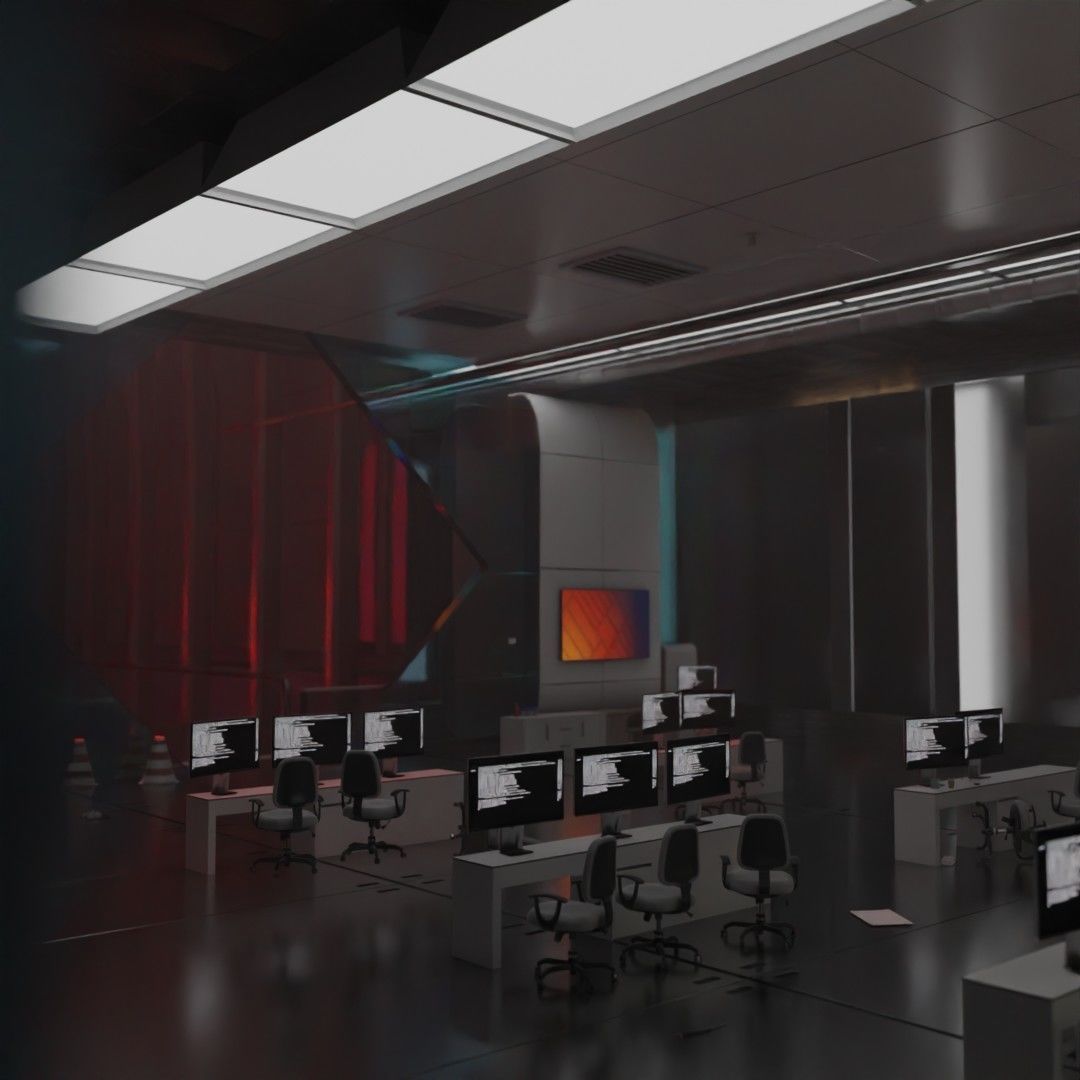 Sci-fi Laboratory 3D model | CGTrader