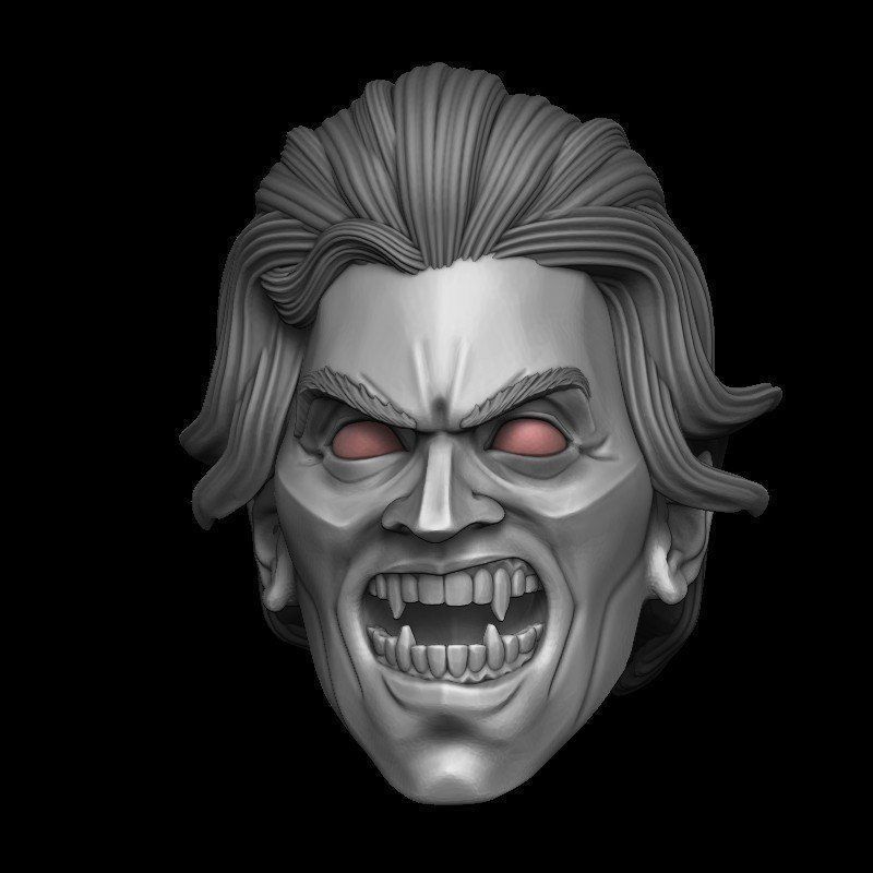 SPIDERMAN 2099 VAMPIRE HEAD 3D model | CGTrader