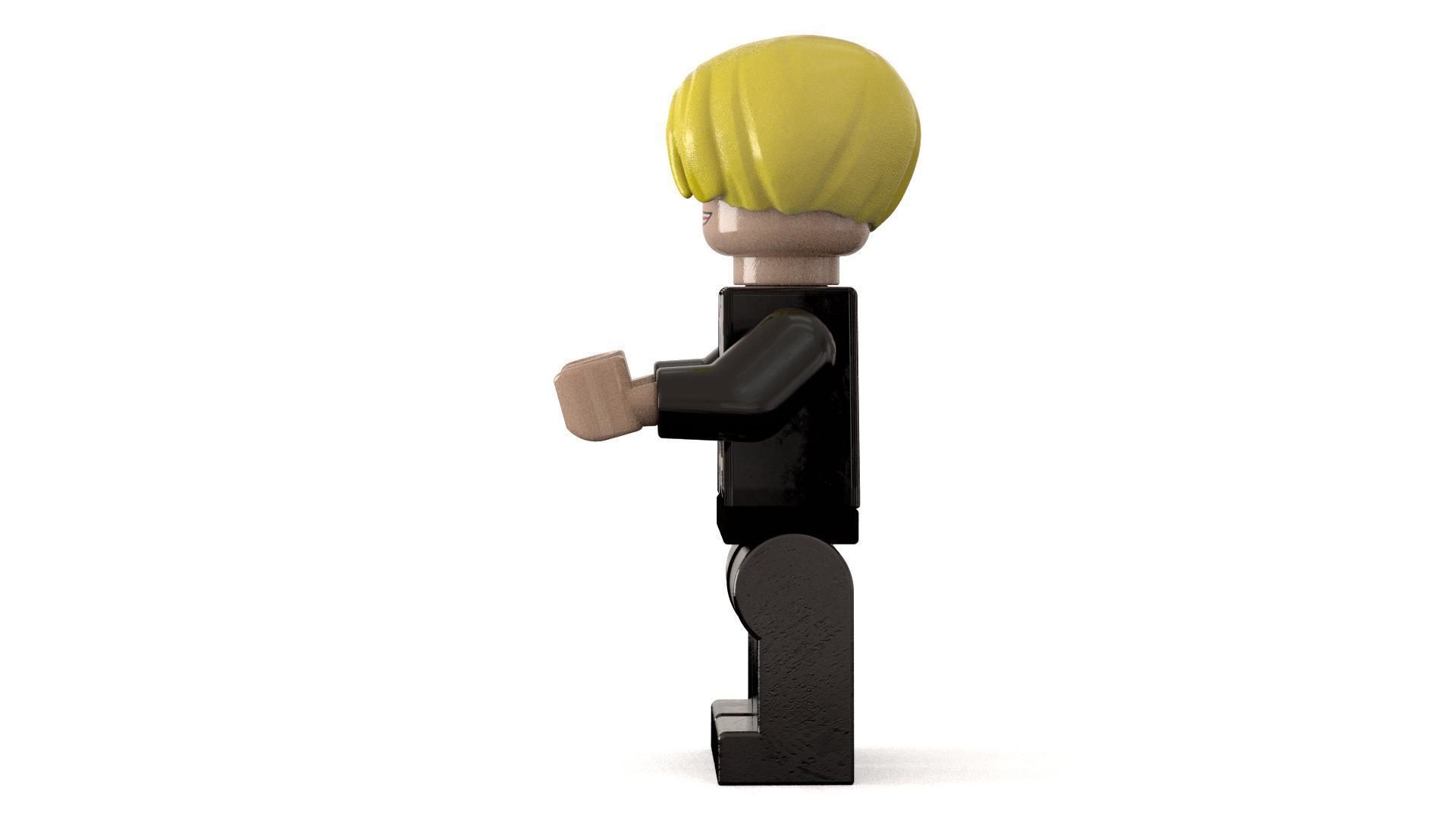 3D model Lego Sanji Minifigure VR / AR / low-poly | CGTrader