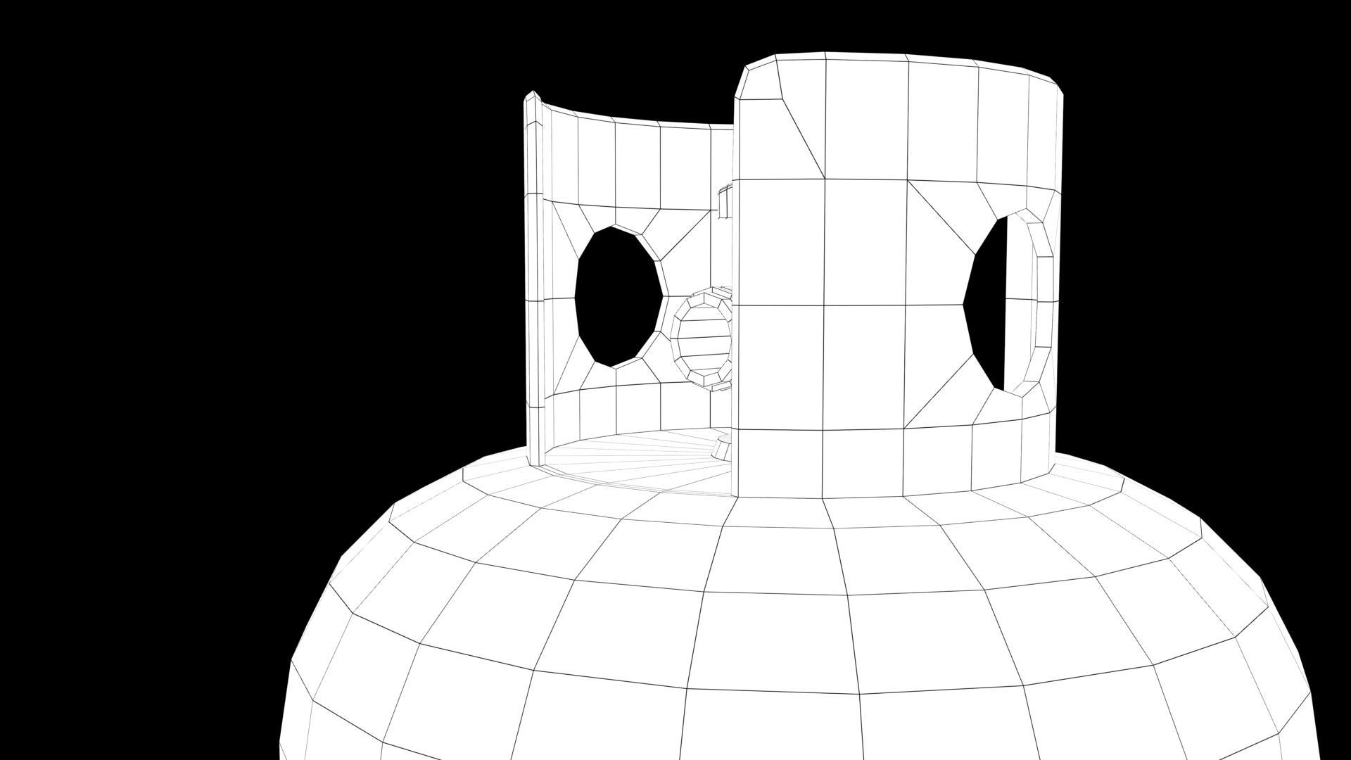 3D model Cylinder VR / AR / low-poly | CGTrader