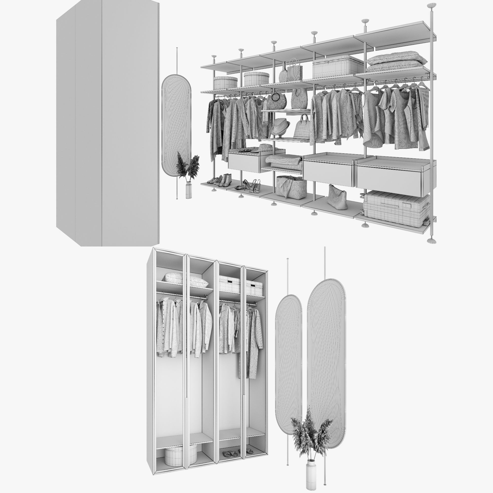 Wardrobe 3D model | CGTrader