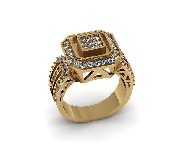 Rings 3D model 3D printable | CGTrader