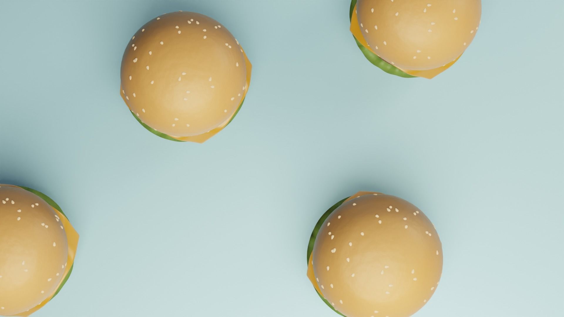 3D model BURGER LOWPOLY VR / AR / low-poly | CGTrader