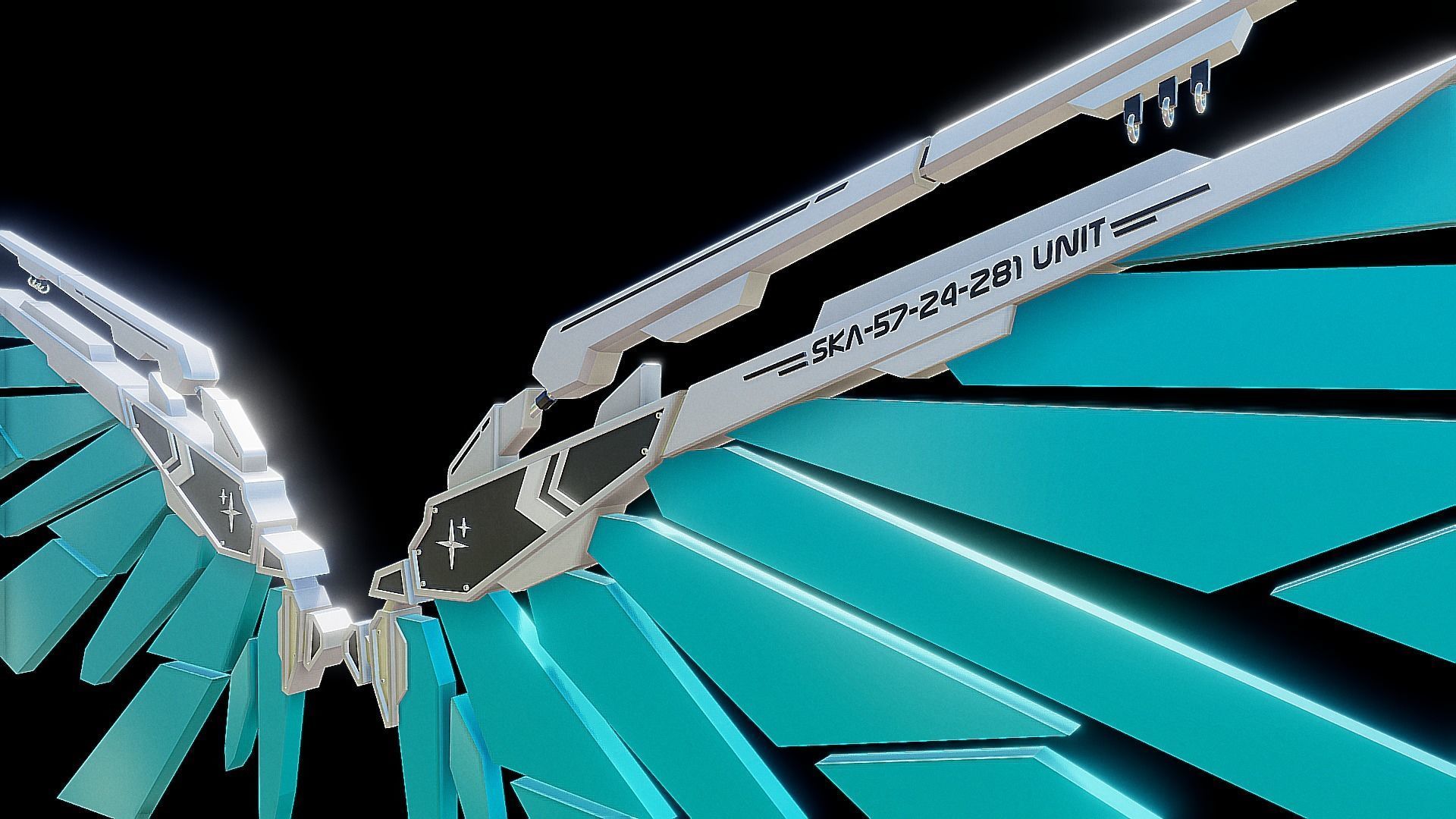 3D model Robot Wings VR / AR / low-poly | CGTrader