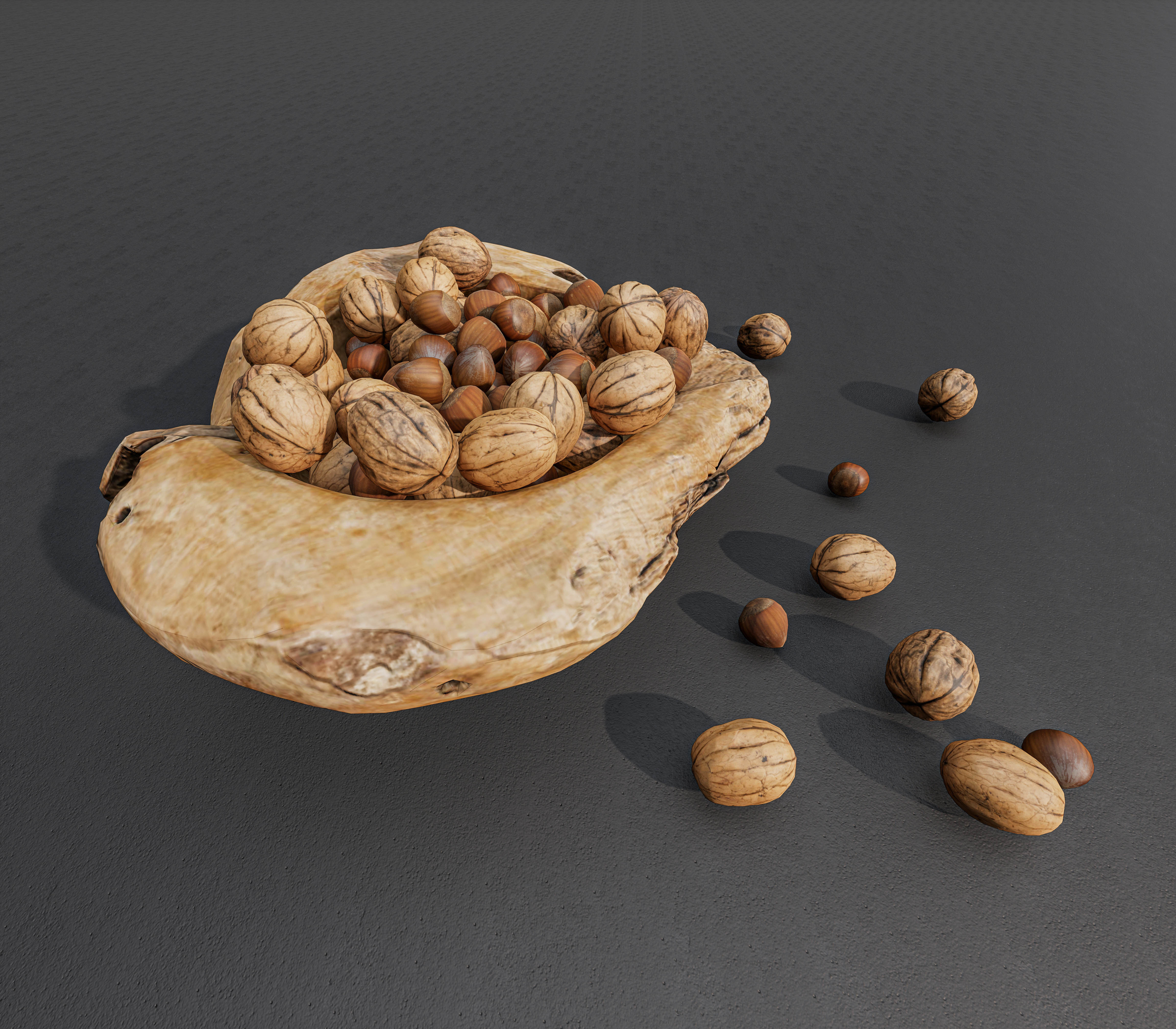 Walnut 3D model | CGTrader