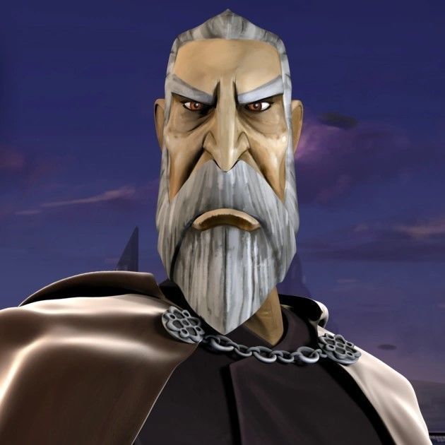 Count Dooku The Clone Wars Animated Series 3d Model 3d Printable Cgtrader