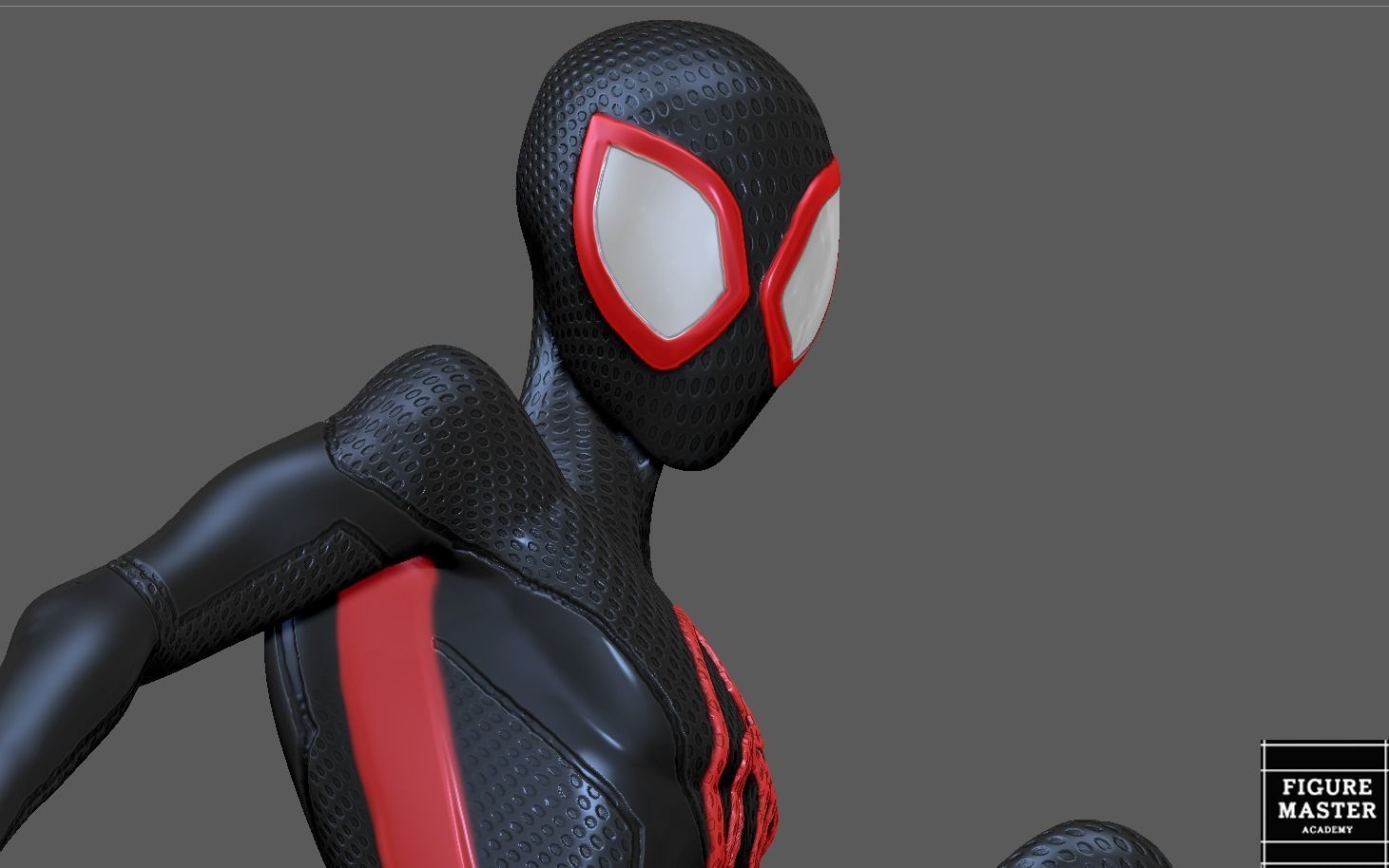 SPIDERMAN ACROSS THE SPIDERVERSE MILES MORALES 3D PRINT 3D model 3D ...