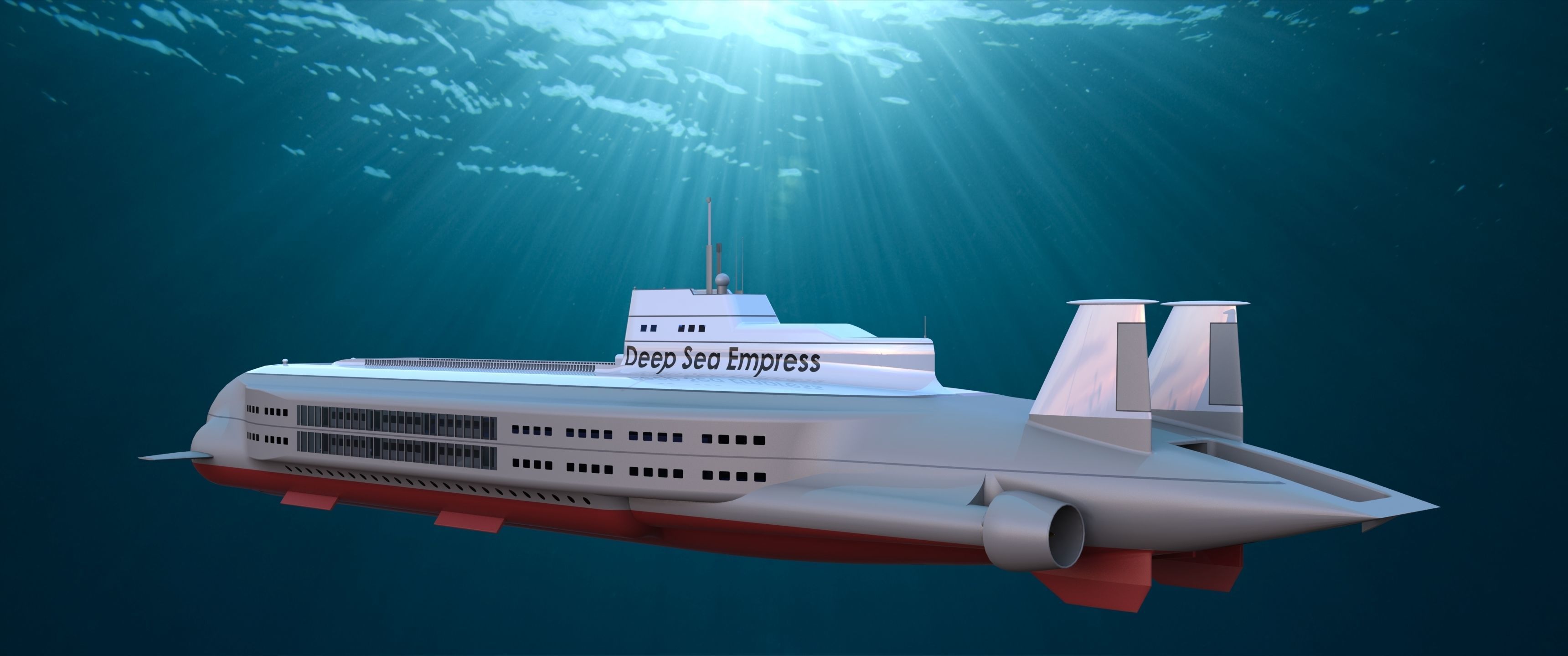 submarine deep-sea-empress 3D model | CGTrader