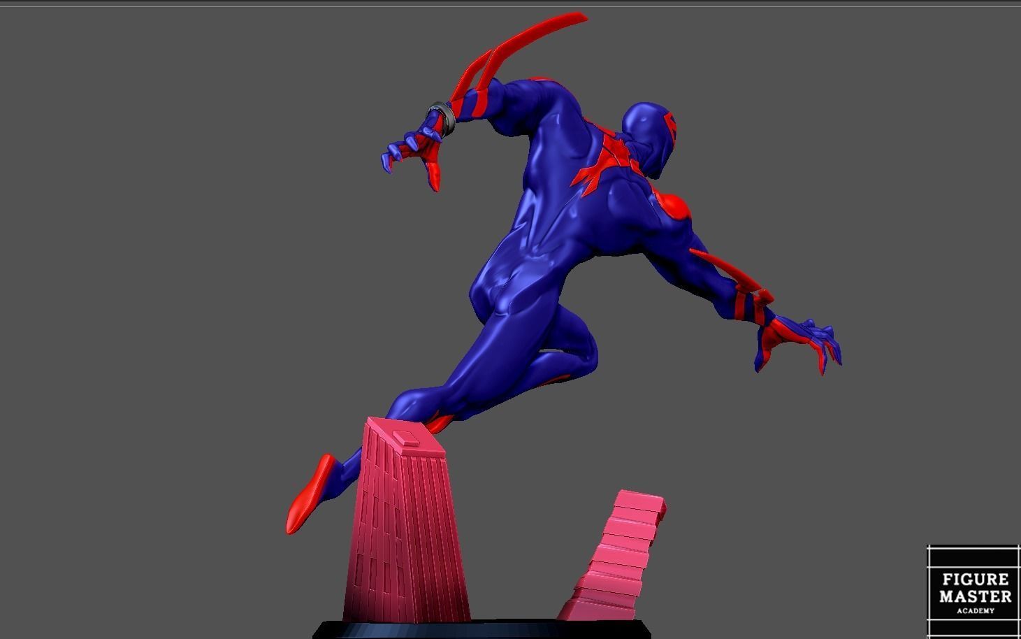 SPIDERMAN ACROSS THE SPIDERVERSE MILES MORALES MIGUEL 2099 PACK 3D ...