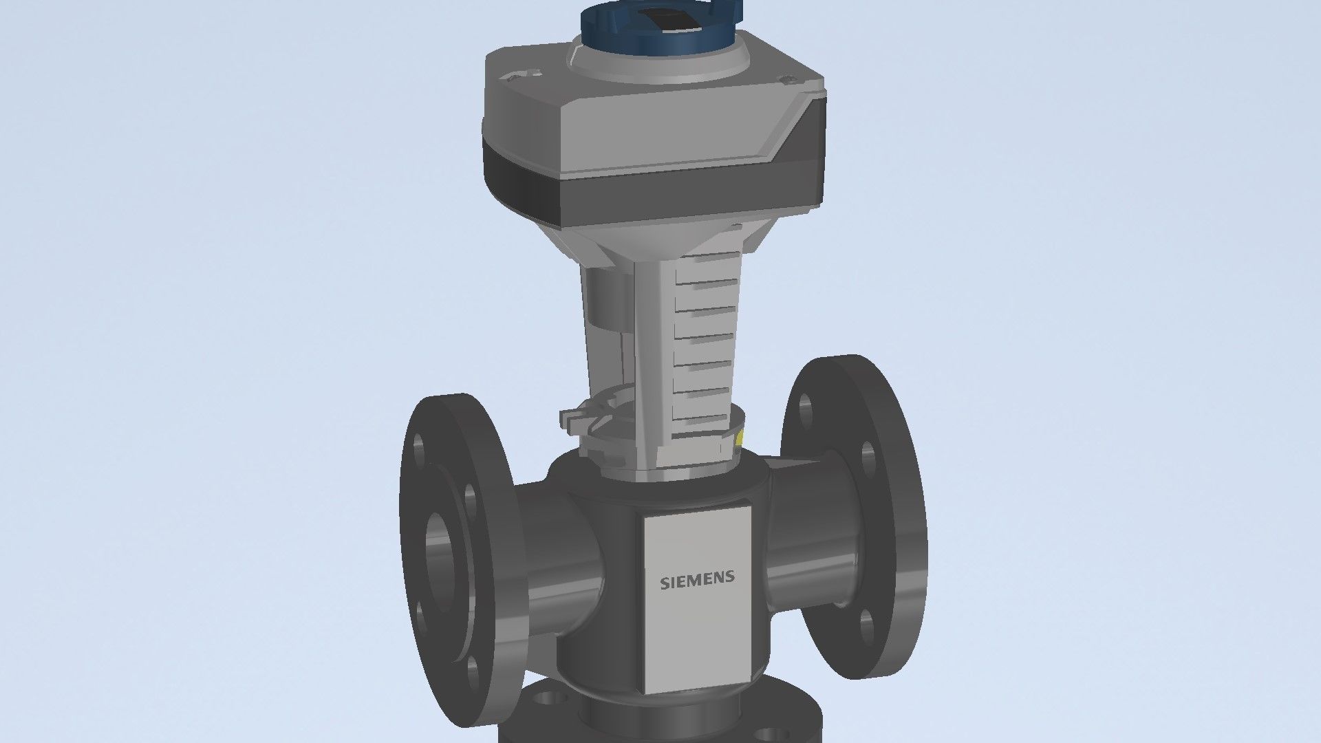 3 way valve 3D model | CGTrader