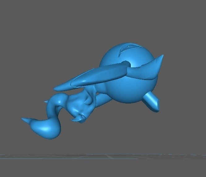 FIRE SPIRIT HAO HITODAMA - SHAMAN KING FANART 3D model 3D printable ...