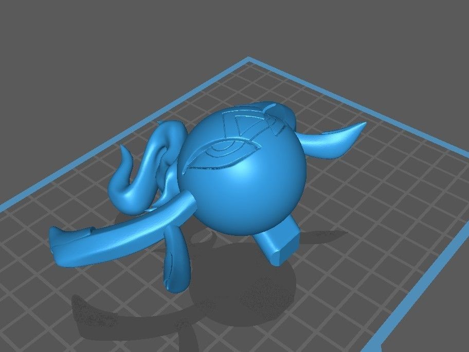 FIRE SPIRIT HAO HITODAMA - SHAMAN KING FANART 3D model 3D printable ...