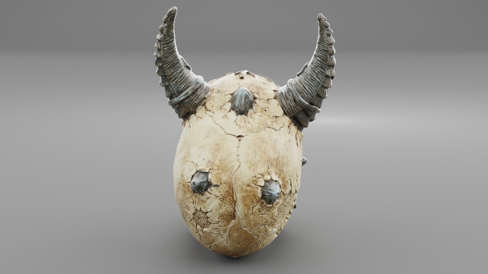 Skull of Satan high-poly 3D model | CGTrader