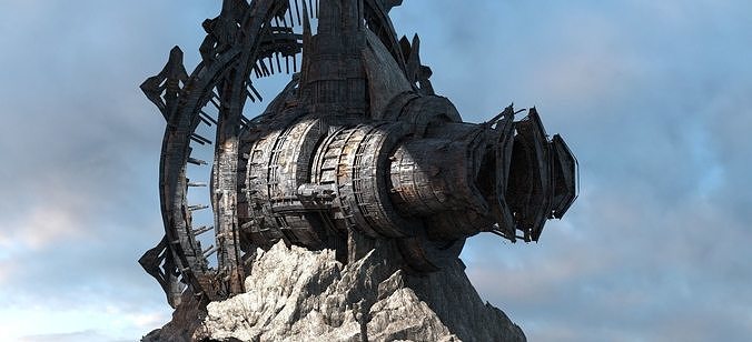 Wheel of Time Structure 3D model | CGTrader