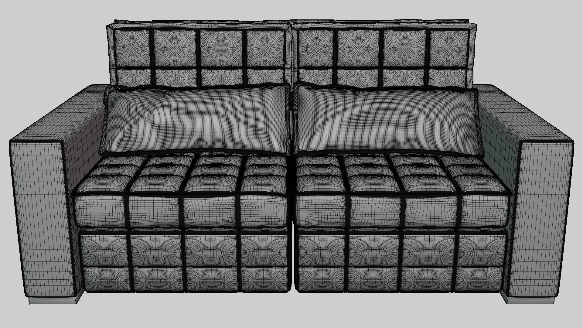 retractable sofa with animation closing 3D model animated | CGTrader