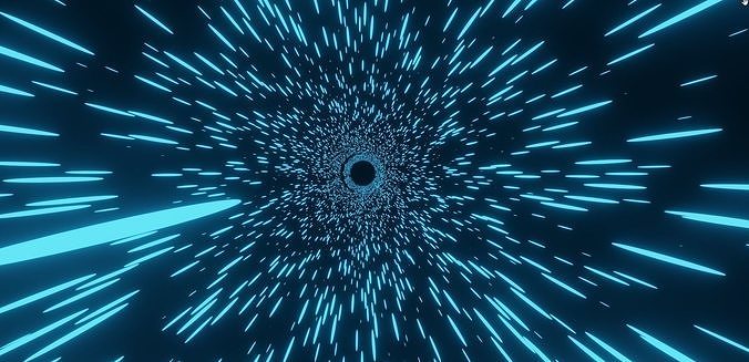 Warped speed animation 3D model animated | CGTrader