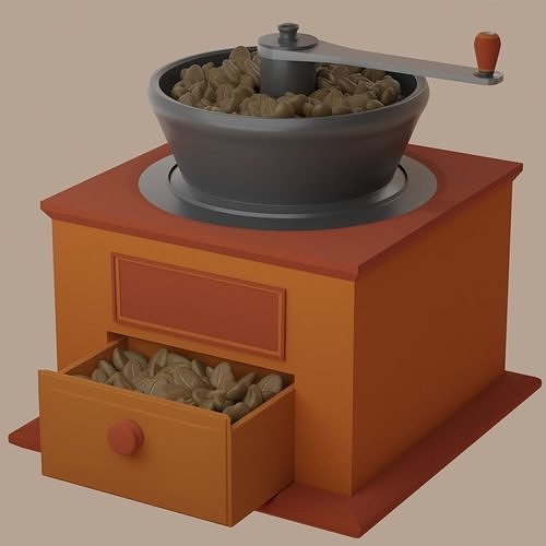 Coffee Grinder 3D model animated | CGTrader